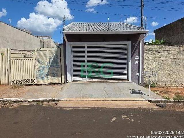 Casa com 2 dormitórios à venda, 77 m² por R$ 170.290,38 JARDIM PAULISTA Barrinha/SP