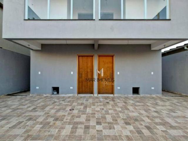 Casa com 2 dormitórios à venda, 80 m² por R$ 420.000 Vila Santa Rosa Guarujá/SP