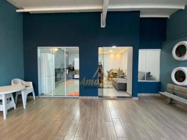 Casa com 2 dormitórios à venda, 80 m² por R$ 549.990,00 Jardim Terramérica II Americana/SP