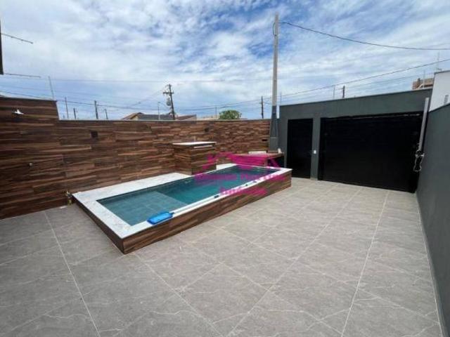 Casa com 2 dormitórios à venda, 81 m² por R$ 479.000 Cibratel II Itanhaém/SP