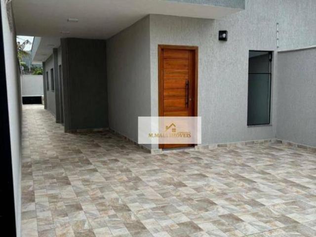Casa com 2 dormitórios à venda, 81 m² por R$ 350.000,00 Jardim Magalhães Área Verde Itanhaém/S