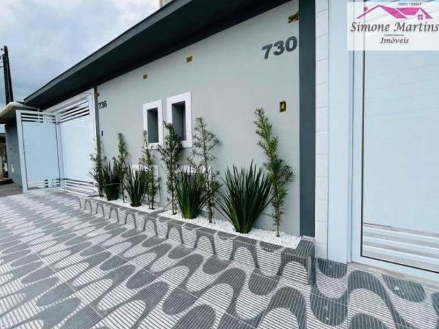 Casa com 2 dormitórios à venda, 89 m² por R$ 489.900,00 Balneário Itaguaí Mongaguá/SP