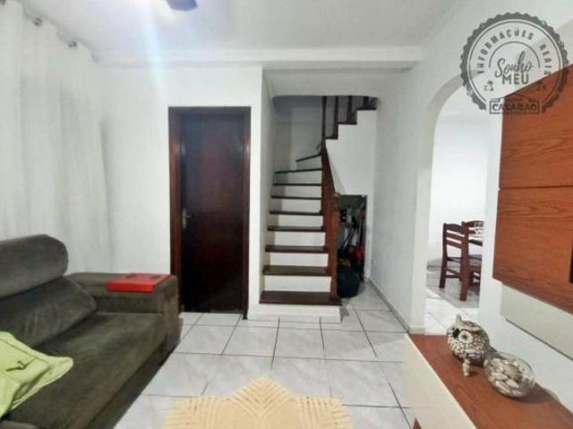 Casa com 2 dormitórios à venda, 90 m² por R$ 480.000,00 Aviação Praia Grande/SP