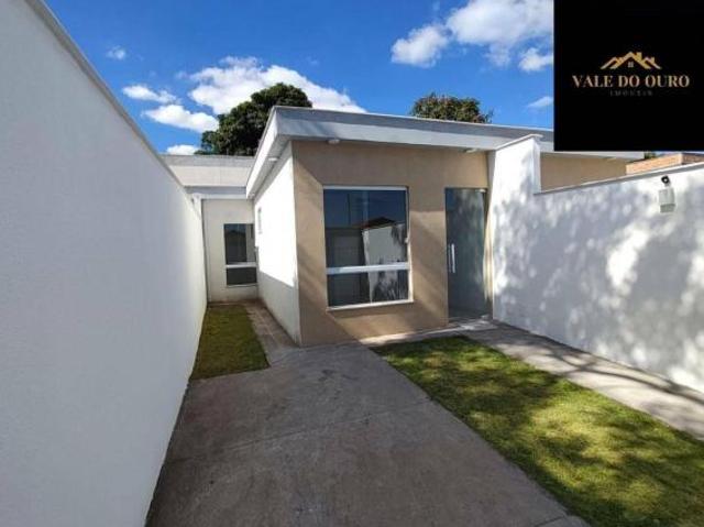 Casa com 2 dormitórios à venda, 90 m² por R$ 379.000 Nossa Senhora Das Neves Ribeirão das Neves/