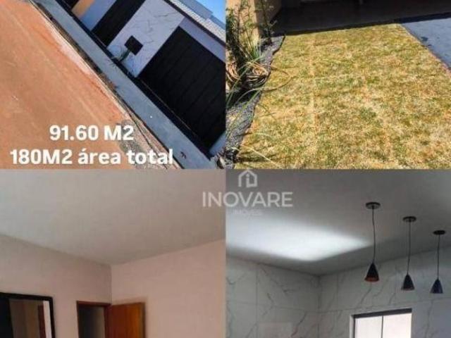 Casa com 2 dormitórios à venda, 96 m² por R$ 265.000,00 Setor Santa Rita Itumbiara/GO