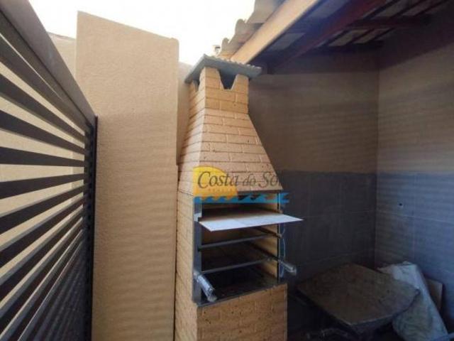 Casa com 2 dormitórios à venda por R$ 295.000,00 Jardim Melvi Praia Grande/SP