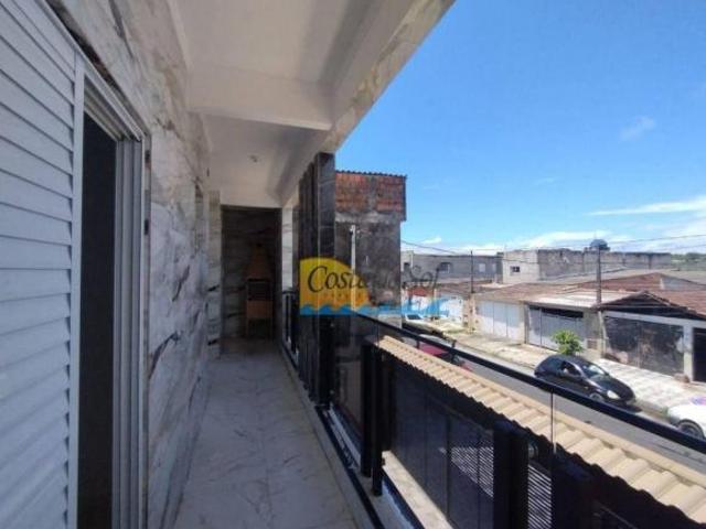 Casa com 2 dormitórios à venda por R$ 315.000,00 Jardim Melvi Praia Grande/SP