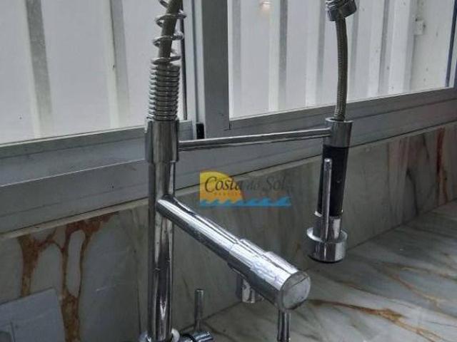 Casa com 2 dormitórios à venda por R$ 390.000,00 Copacabana Paulista Mongaguá/SP
