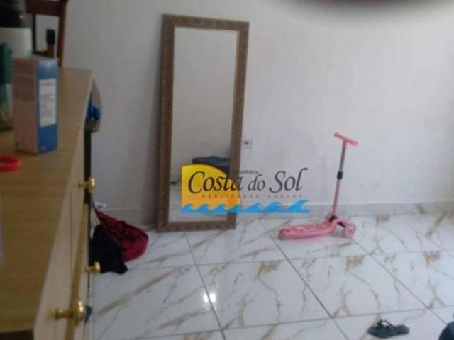Casa com 2 dormitórios à venda por R$ 420.000,00 Jardim Anhangüera Praia Grande/SP