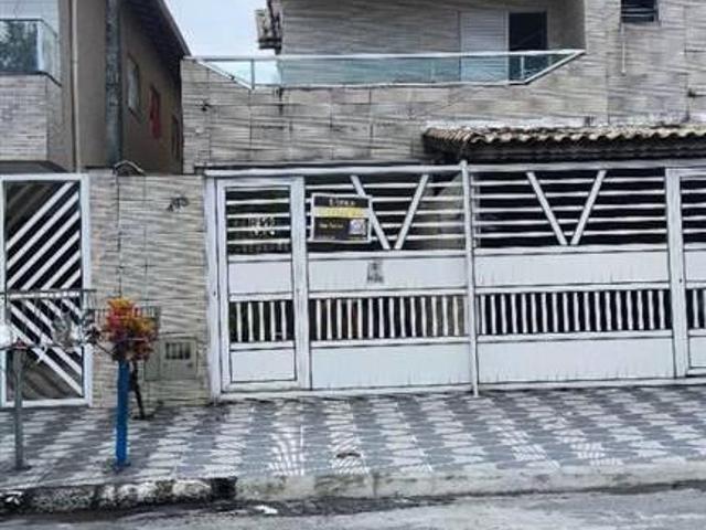 Casa com 2 dormitórios à venda por R$ 477.000,00 Tude Bastos Praia Grande/SP