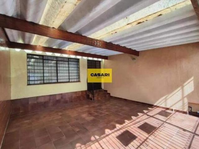 Casa com 2 dormitórios e amplo quintal à venda ou aluguel no Centro de São Bernardo do Campo