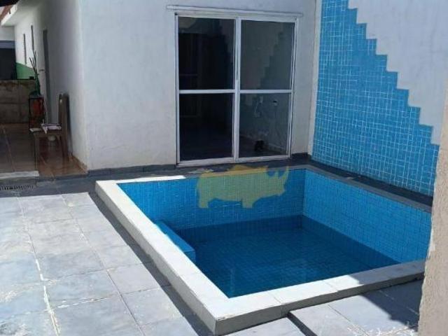 Casa com 2 dormitórios, edicula e piscina à venda, 113 m² por R$ 350.000 Vila Cristina Rio Claro