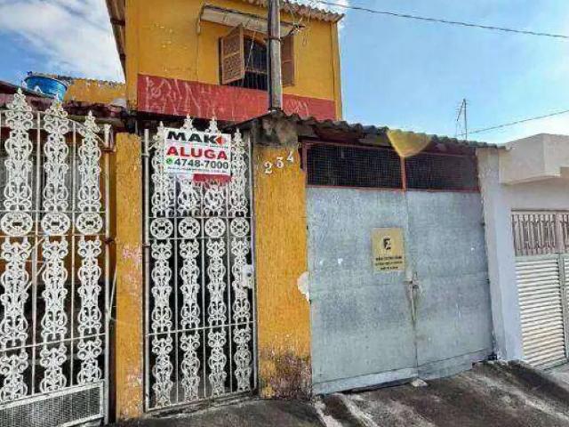 Casa com 2 dormitórios para alugar, 150 m² por R$ 1.435/mês Jardim Estela Poá/SP