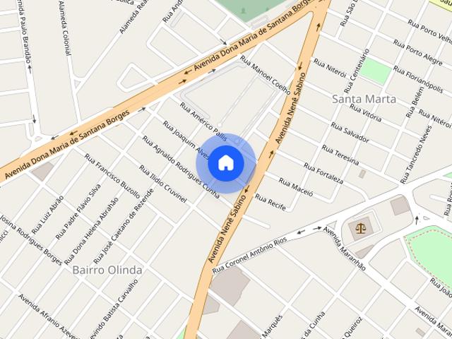Casa com 2 dormitórios para alugar, 80 m² por R$ 1.232,00/mês Olinda Uberaba/MG