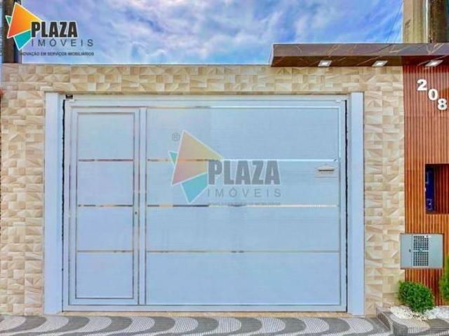 Casa com 2 dormitórios sendo 1 suíte à venda, 94 m² por R$ 680.000 Vilamar Praia Grande/SP