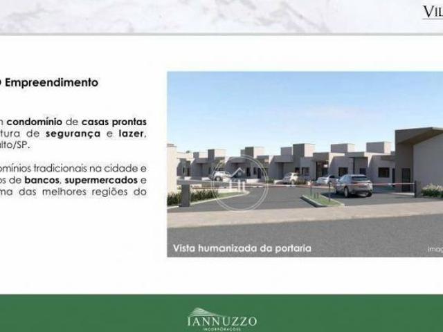 Casa com 2 quartos à venda, 69 m² por R$ 438.750 Vila Nova Salto/SP