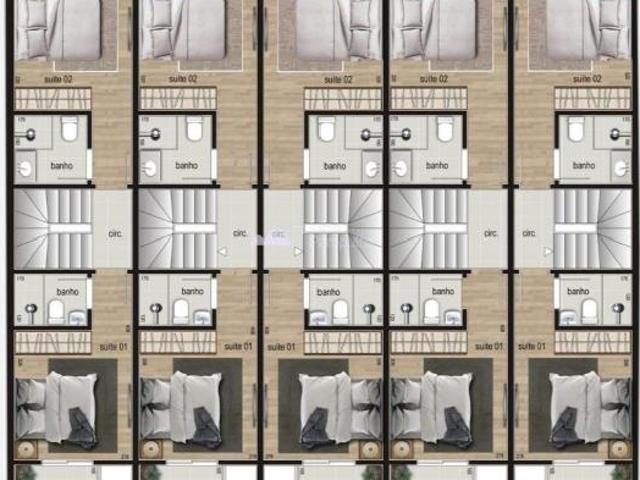 Casa com 2 quartos à venda em Belo Horizonte, no bairro Santa Mônica
