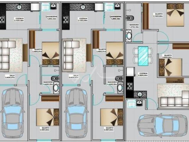 Casa com 2 quartos à venda na Rua Celsimina Fiametti Lorenzetti