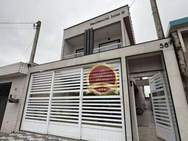 Casa com 2 Suites à venda, 70 m² por R$ 360.000 Tude Bastos Praia Grande/SP