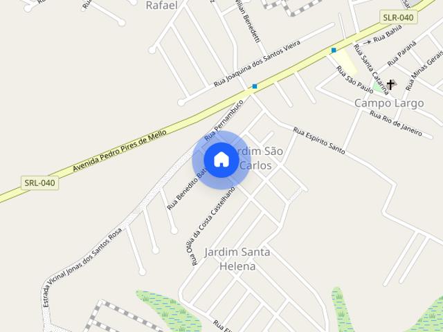 Casa com 3 comodos independente no Jd. São Carlos