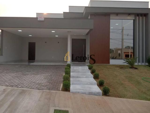 Casa com 3 dormitórios à venda, 194 m² por R$ 1.600.000,00 Condomínio Residencial Milano Indaiat