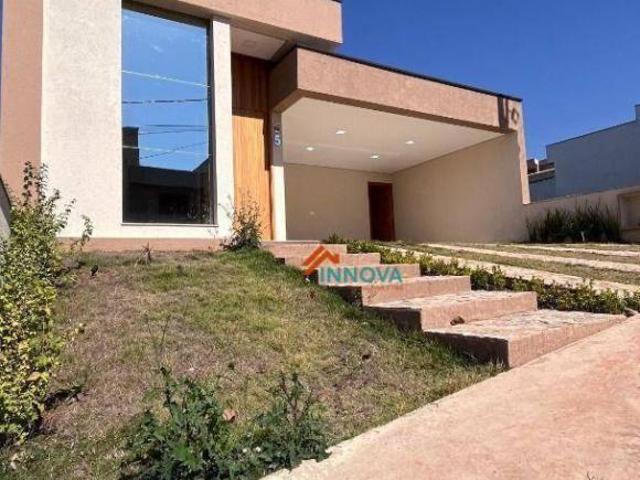 Casa com 3 dormitórios no Condominio Soleil em Piracicaba à venda, 160 m² por R$ 1.030.000 Soleil