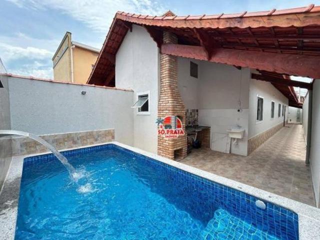 Casa com 3 dormitórios à venda, 104 m² por R$ 575.000,00 Vera Cruz Mongaguá/SP