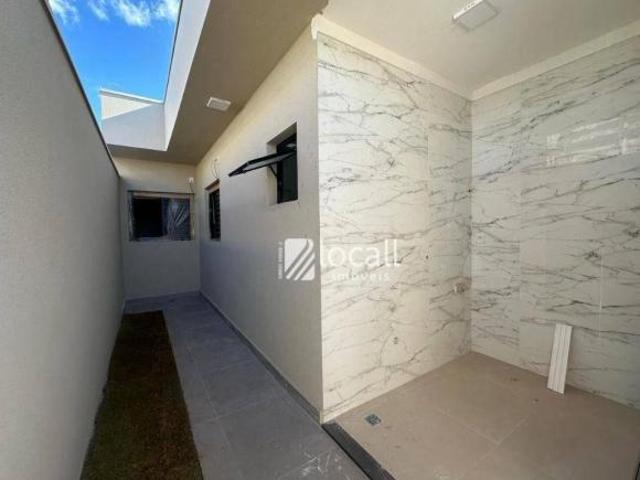 Casa com 3 dormitórios à venda, 105 m² por R$ 639.000 Residencial Setsul II São José do Rio Pret