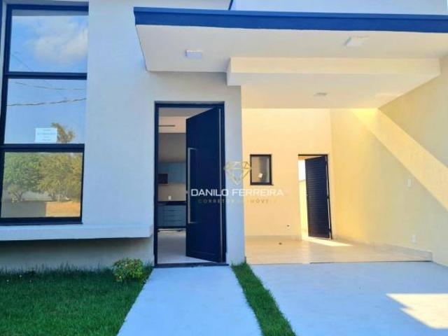 Casa com 3 dormitórios à venda, 105 m² por R$ 850.000 Condomínio Village Moutonnée Salto/SP