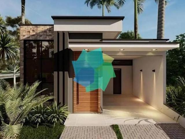 Casa com 3 dormitórios à venda, 105 m² por R$ 850.000 Condomínio Village Moutonnée Salto/SP