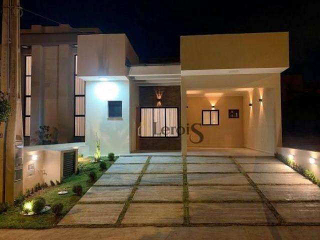 Casa com 3 dormitórios à venda, 105 m² por R$ 950.000,00 Condomínio Village Moutonnée Salto/SP