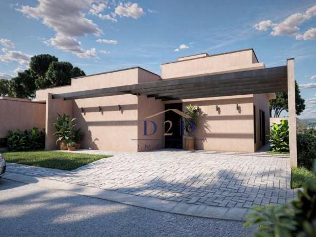 Casa com 3 dormitórios à venda, 105 m² por R$ 993.600 Atibaia Belvedere Atibaia/SP