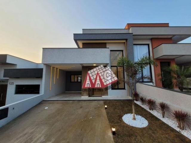 Casa com 3 dormitórios à venda, 106 m² por R$ 630.000,00 Condomínio Residencial Villaggio Ipanema