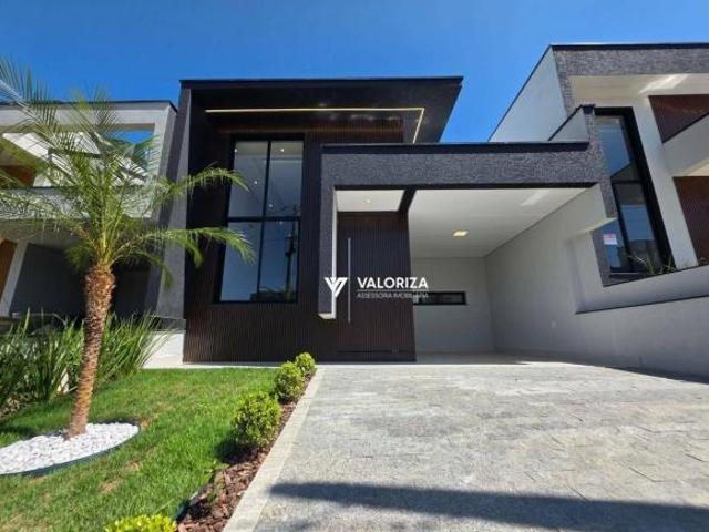 Casa com 3 dormitórios à venda, 107 m² por R$ 750.000,00 Condomínio Villagio Ipanema Sorocaba/SP