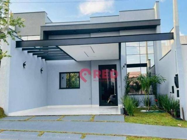 Casa com 3 dormitórios à venda, 108 m² por R$ 1.060.000,00 Jardins do Império Indaiatuba/SP