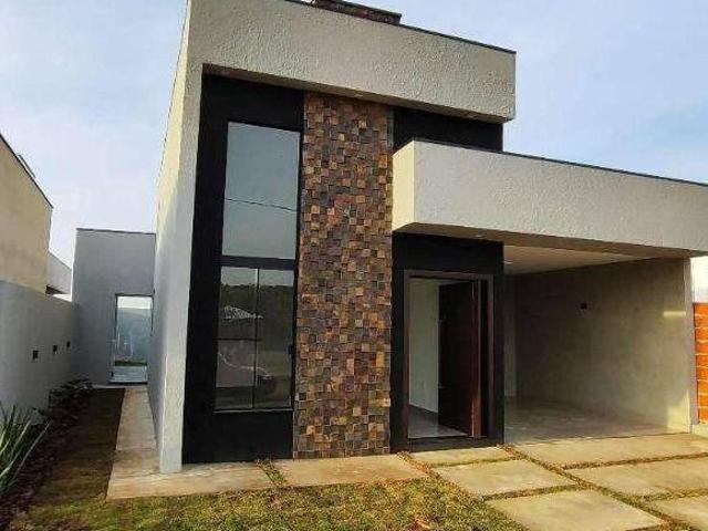 Casa com 3 dormitórios à venda, 108 m² por R$ 735.000,00 Condomínio Residencial Cerejeiras Araço