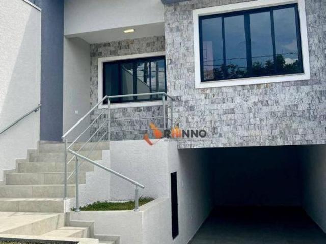 Casa com 3 dormitórios à venda, 109 m² no Jardim São Pedro Quatro Barras/PR