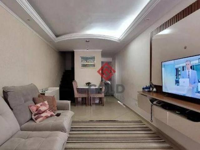 Casa com 3 dormitórios à venda, 109 m² por R$ 650.000,00 Vila Homero Thon Santo André/SP