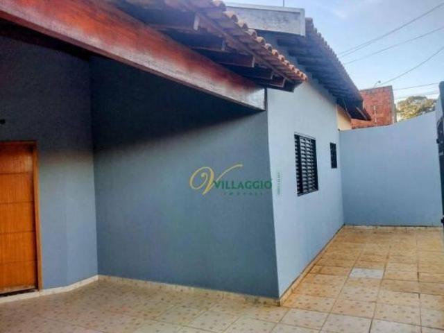 Casa com 3 dormitórios à venda, 100 m² por R$ 270.000,00 Residencial Santa Ana São José do Rio P