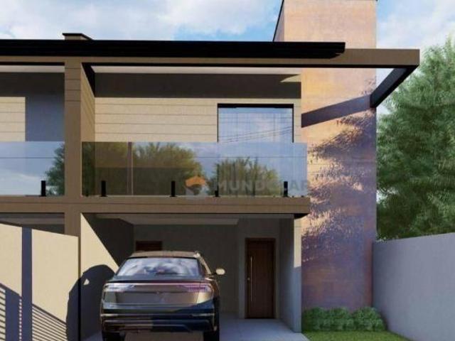 Casa com 3 dormitórios à venda, 102 m² por R$ 539.000,00 Campina da Barra Araucária/PR