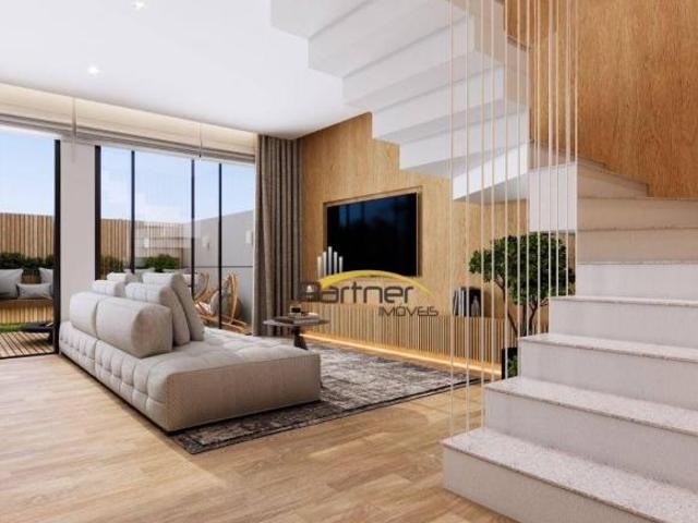 Casa com 3 dormitórios à venda, 102 m² por R$ 950.000 Santa Felicidade Curitiba/PR