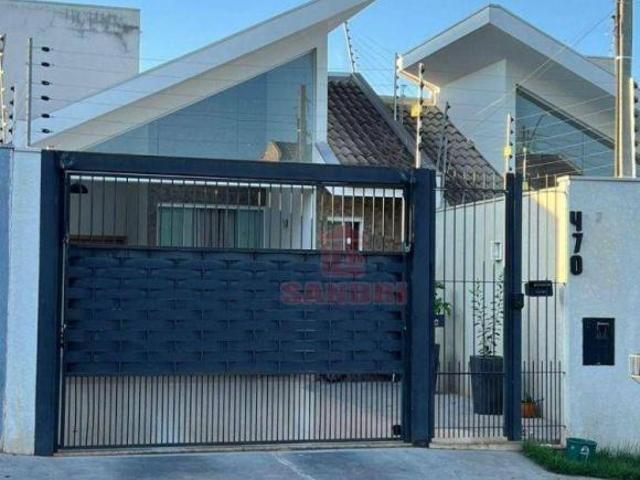 Casa com 3 dormitórios à venda, 114 m² por R$ 625.000,00 Jardim Brasil Maringá/PR