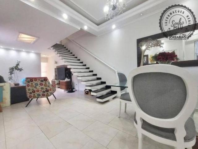 Casa com 3 dormitórios à venda, 115 m² por R$ 750.000,00 Vila Guilhermina Praia Grande/SP