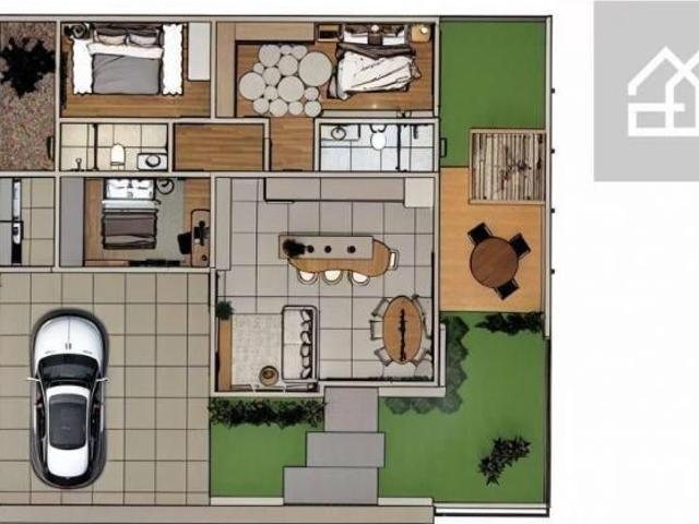Casa com 3 dormitórios à venda, 115 m² por R$ 760.000 Jardim Piovesan Cascavel/PR
