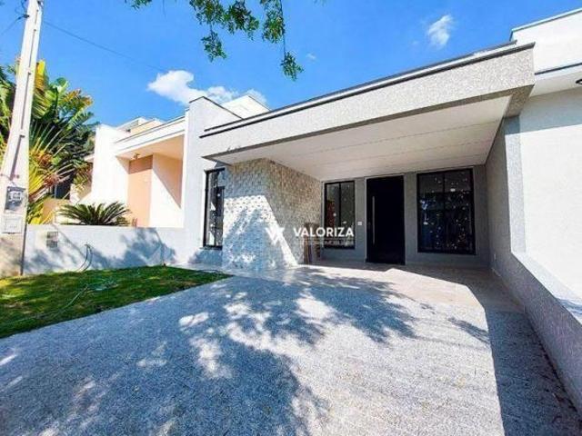 Casa com 3 dormitórios à venda, 116 m² por R$ 860.000,00 Condomínio Terras de São Francisco Soro