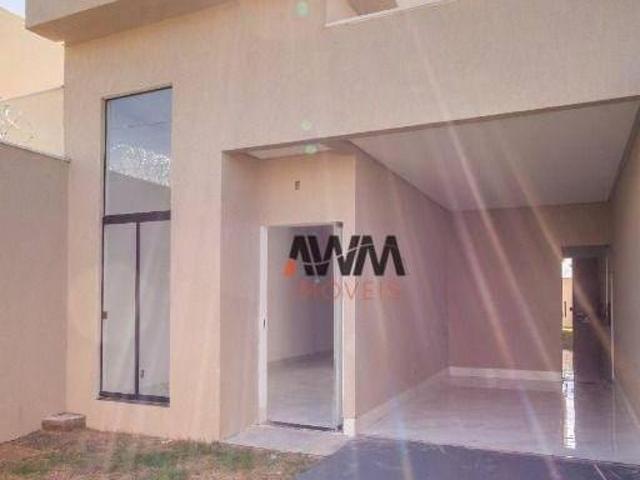 Casa com 3 dormitórios à venda, 118 m² por R$ 350.000,00 Alvorada Oeste Aparecida de Goiânia/GO