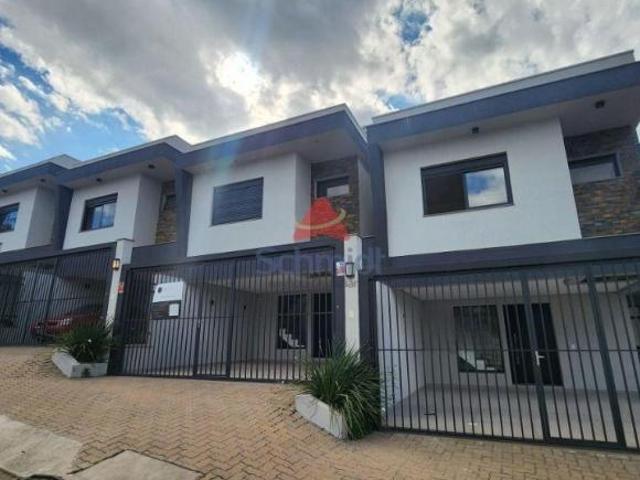 Casa com 3 dormitórios à venda, 119 m² por R$ 670.890,00 Petrópolis Novo Hamburgo/RS