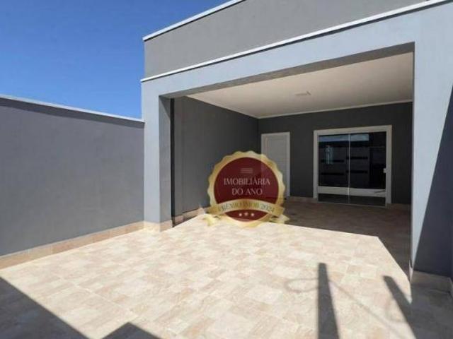 Casa com 3 dormitórios à venda, 110 m² por R$ 479.900,00 Flórida Mirim Mongaguá/SP