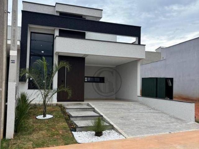 Casa com 3 dormitórios à venda, 110 m² por R$ 779.000,00 Condomínio Villagio Ipanema Sorocaba/SP
