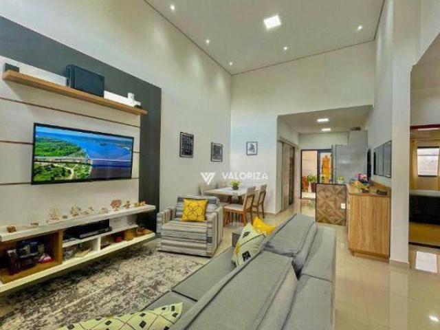 Casa com 3 dormitórios à venda, 110 m² por R$ 799.000,00 Condomínio Terras de São Francisco Soro